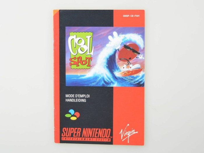Cool Spot ⭐ Super Nintendo [SNES] Manual - RetroNintendoStore.com