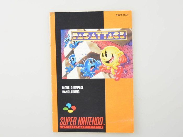 Pac-Attack - Manual ⭐ Super Nintendo [SNES] Manual - RetroNintendoStore.com