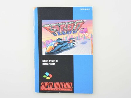 F-Zero - Manual ⭐ Super Nintendo [SNES] Manual - RetroNintendoStore.com