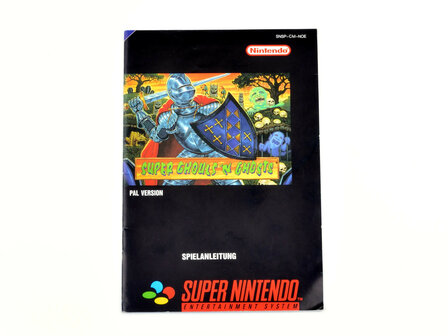 Super Ghouls 'N Ghosts (German) - Manual ⭐ Super Nintendo [SNES] Manual - RetroNintendoStore.com